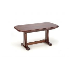 Uitschuifbare Salontafel Tymon 2 Donker Massief Notenhout In Hoogte ...